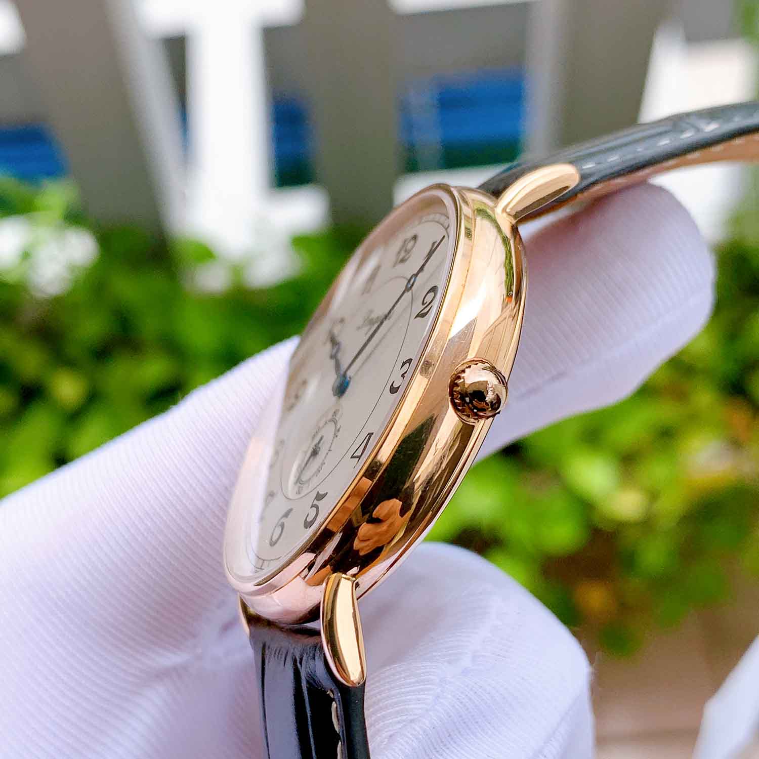 Longines Presence Heritage 18k Rose Gold L4.785.8.73.2 used